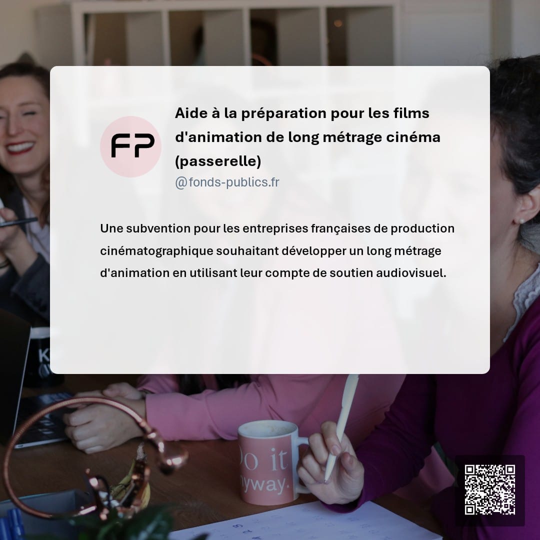 Aide à la préparation des films d'animation cinéma